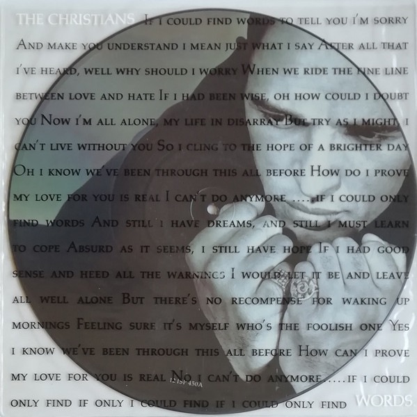 Words (Picture Disc) - Music Mania Stoke - New + Used CD and Vinyl ...